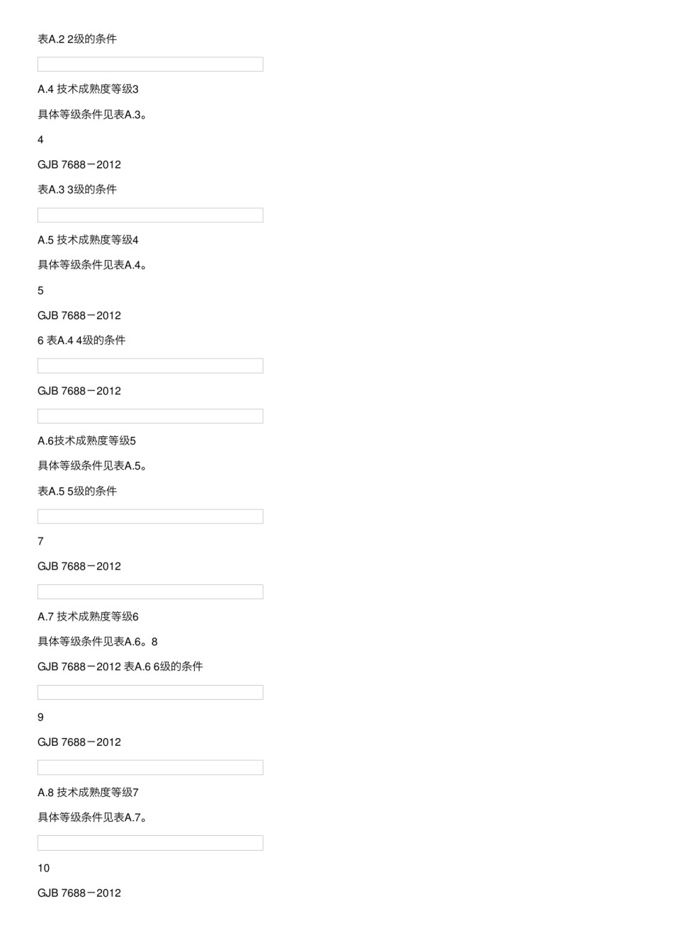 GJB7688-2012装备技术成熟度等级划分及定义.pdf_考拉文库